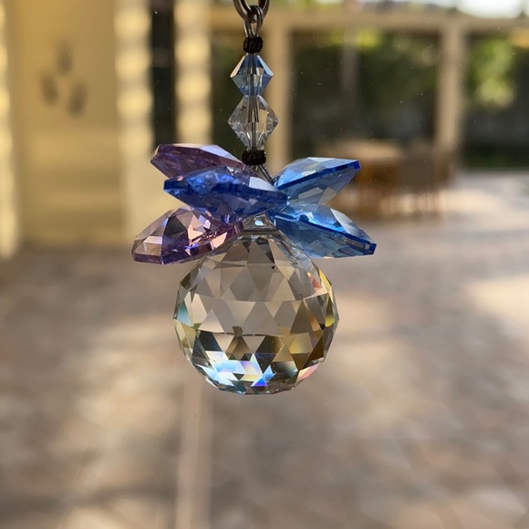 Other | Swarovski Crystal Fan Pull | Poshmark